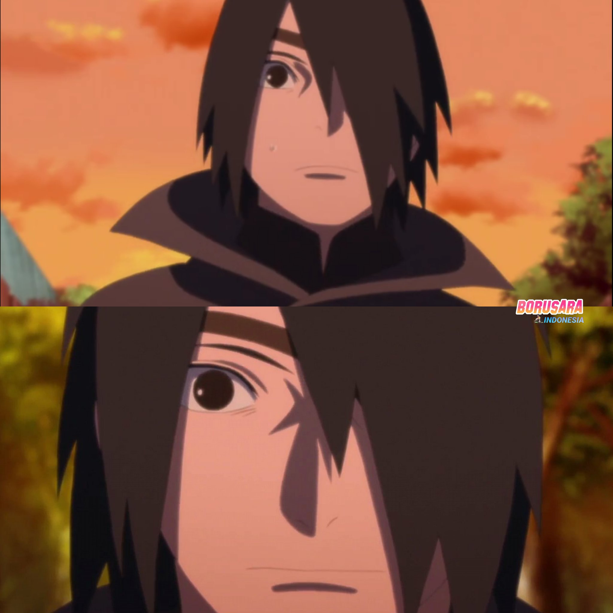 Surprised Sasuke Uchiha