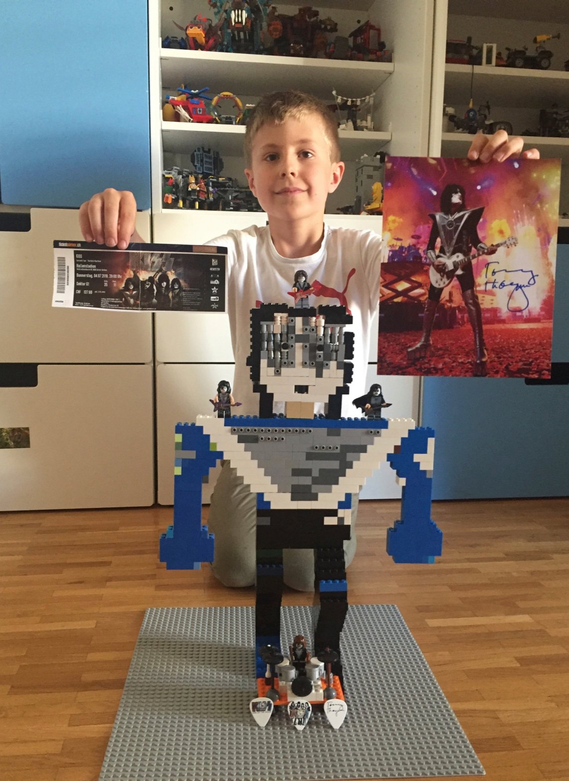Lego Kiss Rock Band