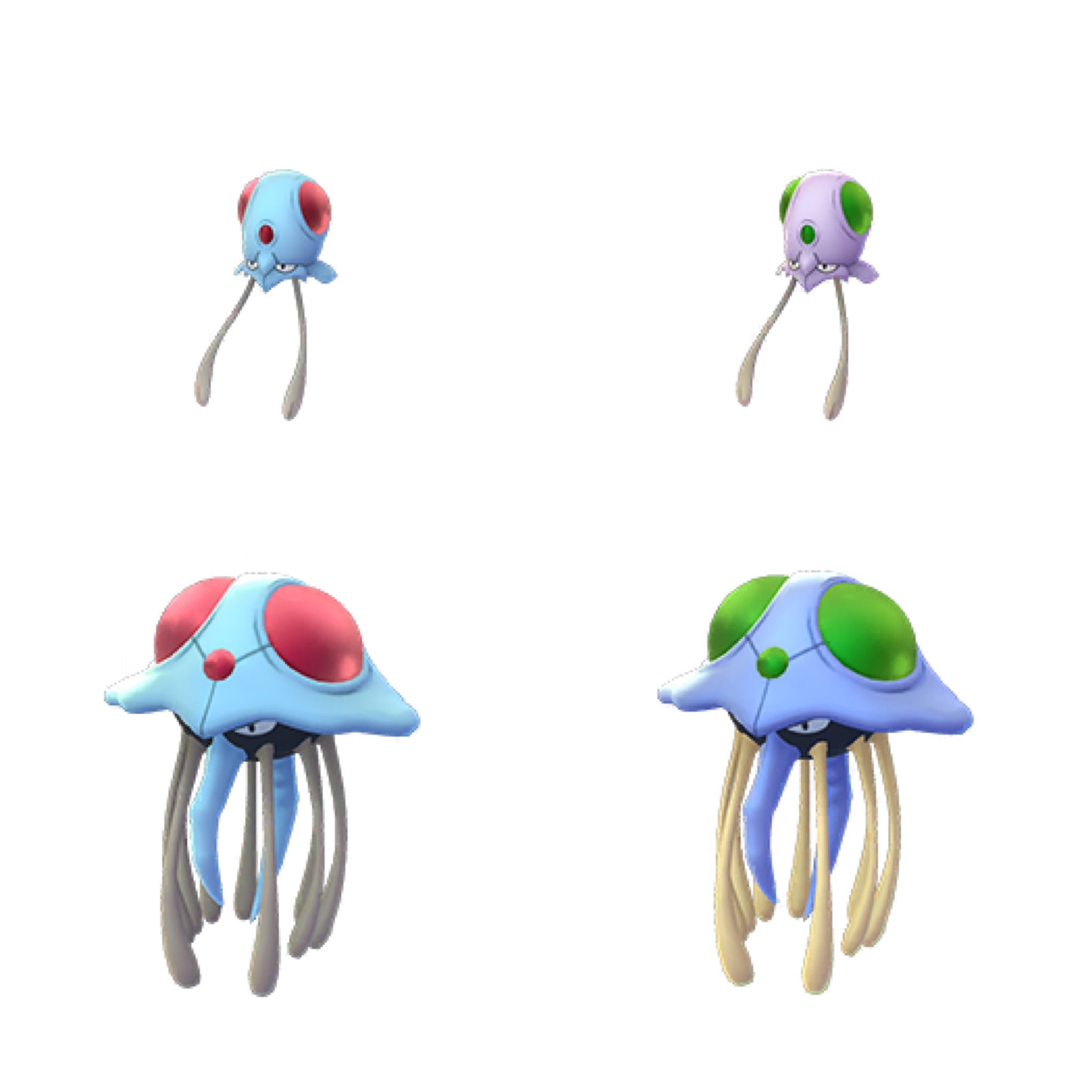 Tentacool And Tentacruel