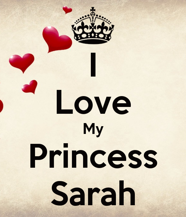 Keep Calm And Love Sarah