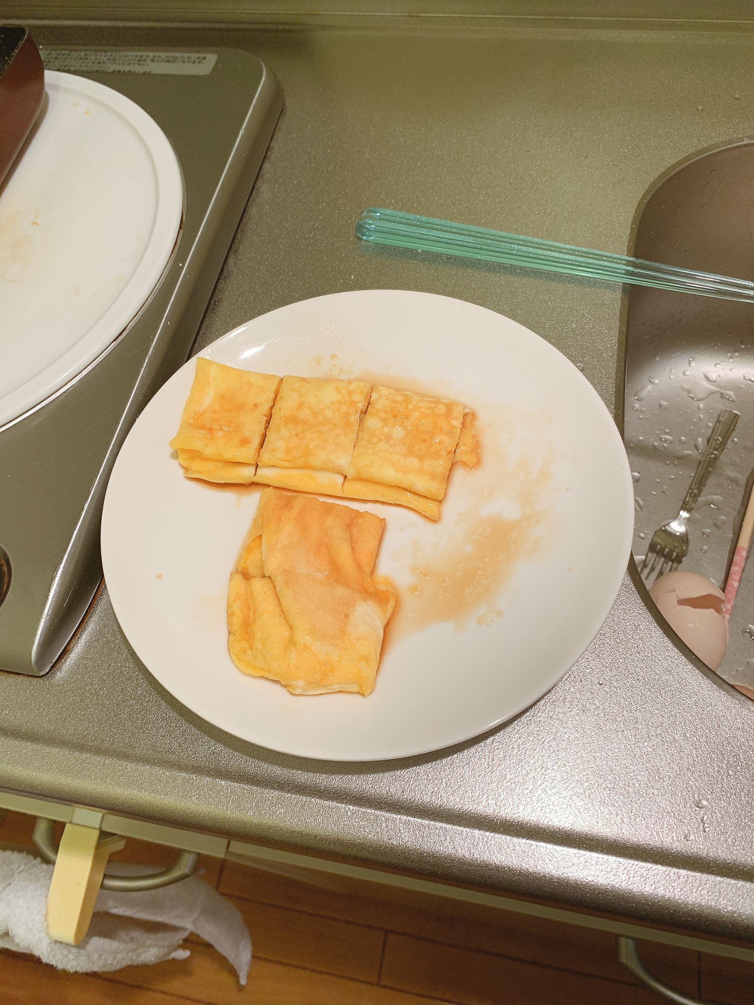ありす@ Libe東京 on Twitter: "たまご焼きできた！ https://t.co/0BTTryU5Xc" / Twitter
