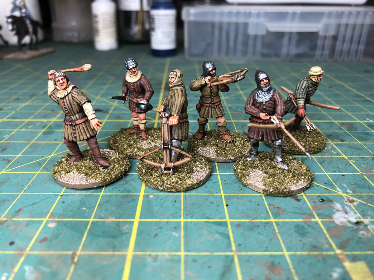 Table Top/Historical Toys Agincourt FRENCH INFANTRY Perry Miniatures 8 ...