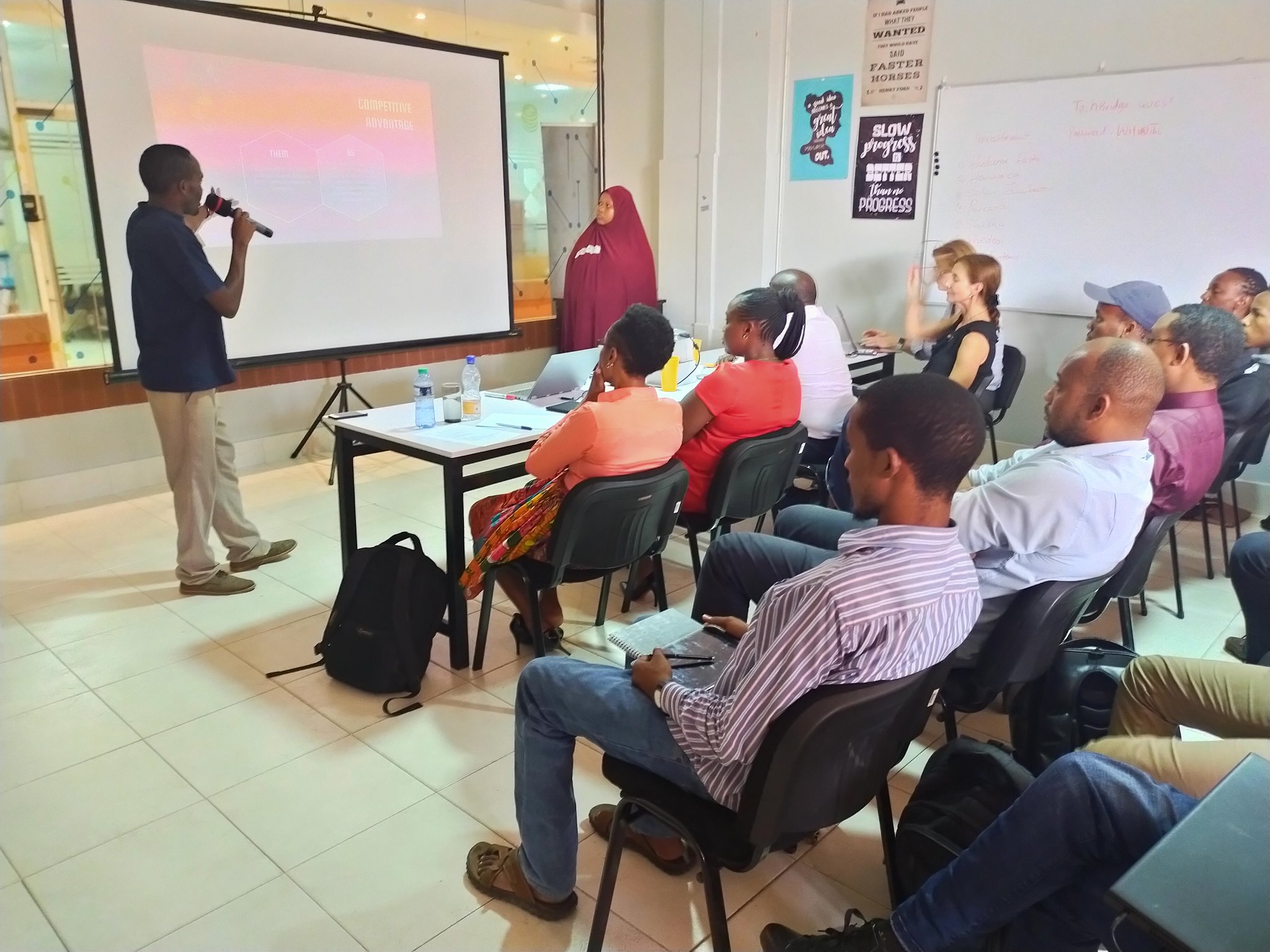 TechBridgeHub on Twitter: "Pitching for investment begins! Excitement! Nerves! It's Huduma Fasta ...