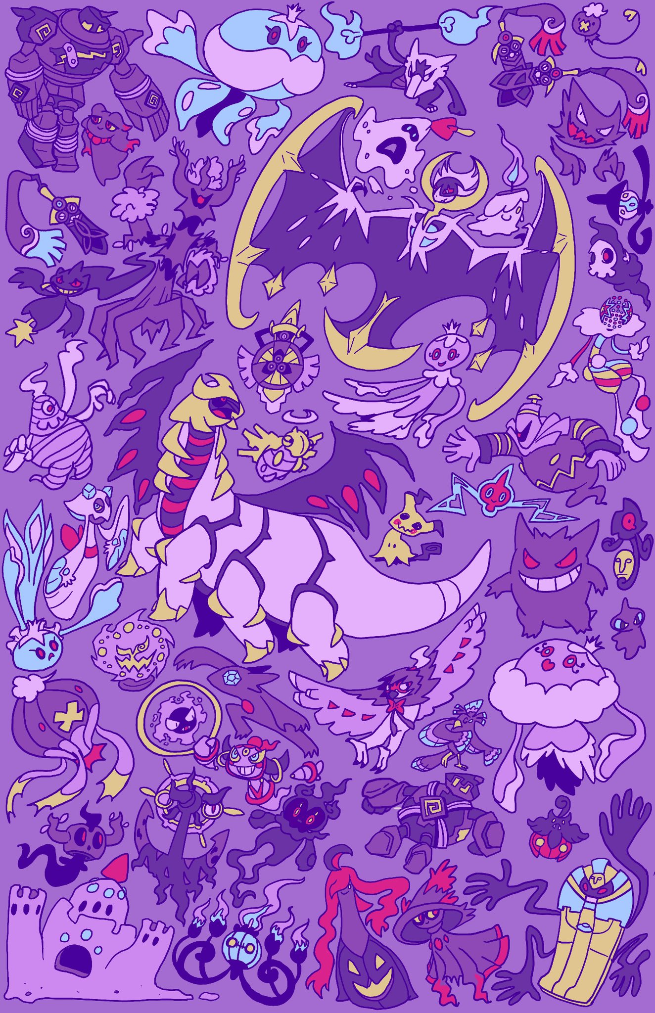 Poison Type Pokemon Wallpaper