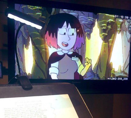 my theory on how the librarian is training hilda to be a witch. : r ...