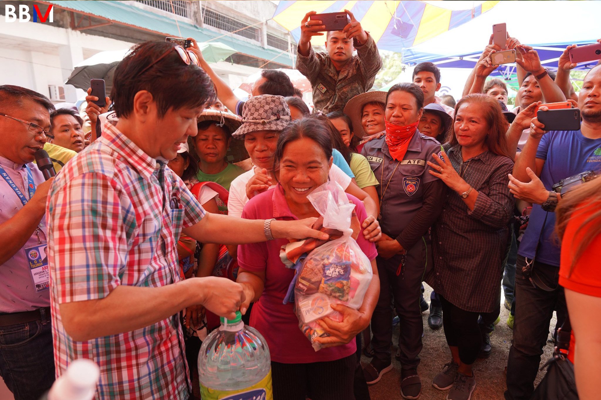 Donating Relief Goods