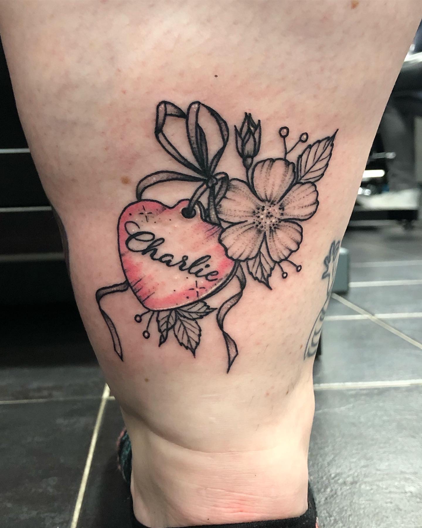 Cherry Blossom Tattoo With Names I Want This As A Tattoo But Smaller