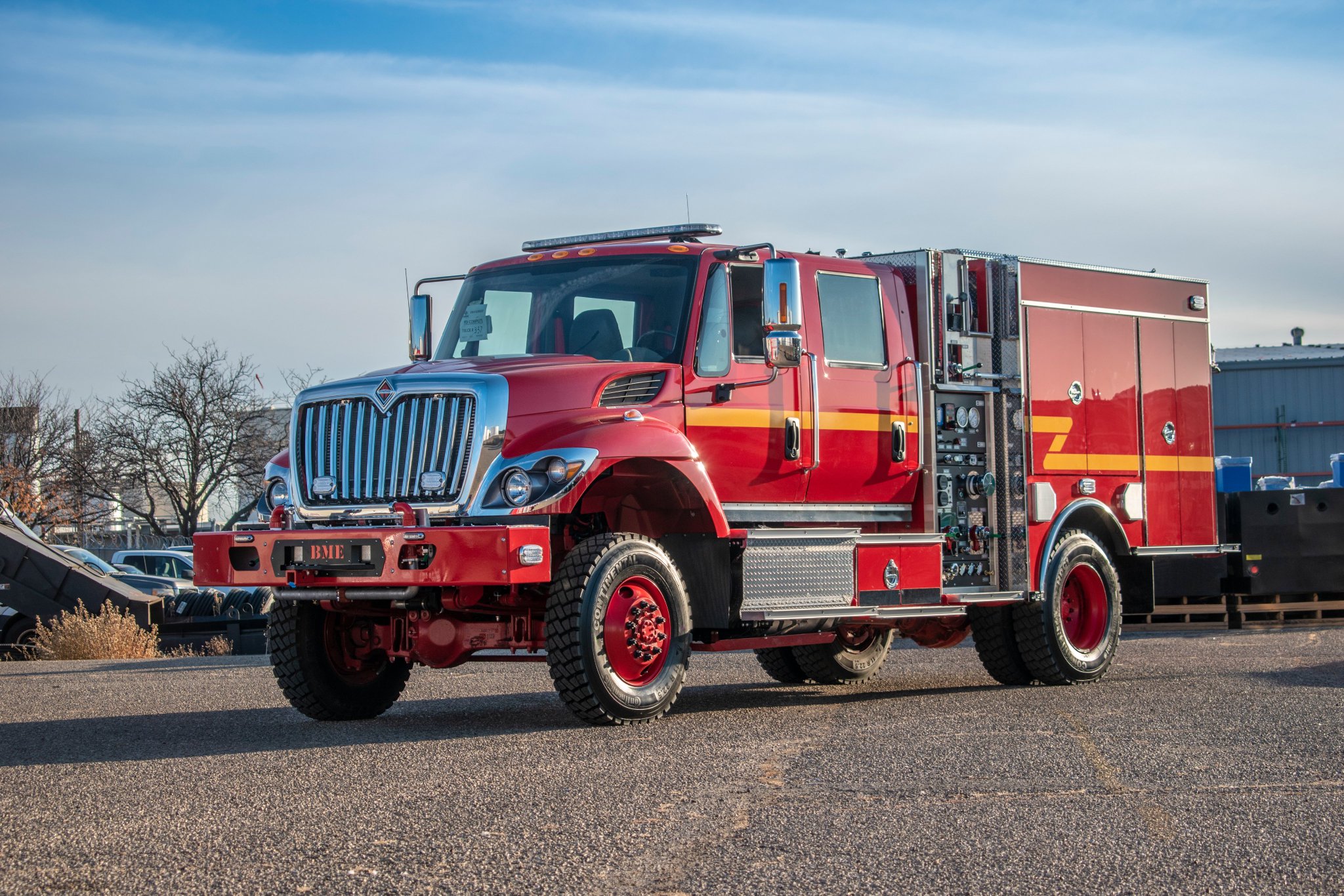 BME Fire Trucks on Twitter: "#RecentDelivery: @LACOFD has received three new BME Wildland Model ...