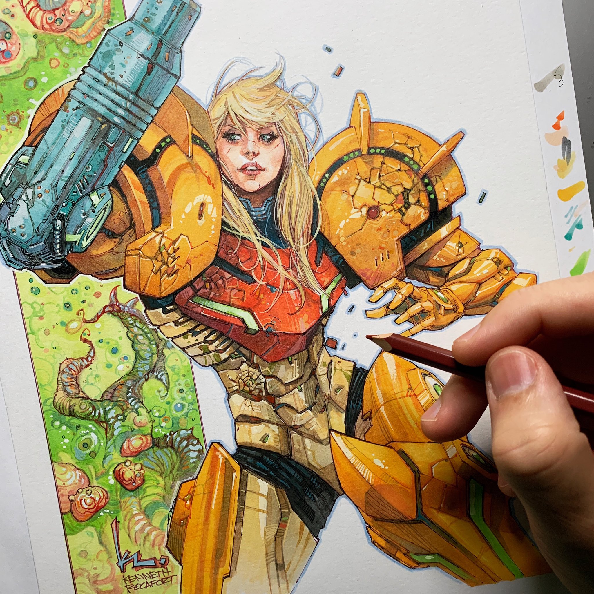 Kenneth Rocafort Art