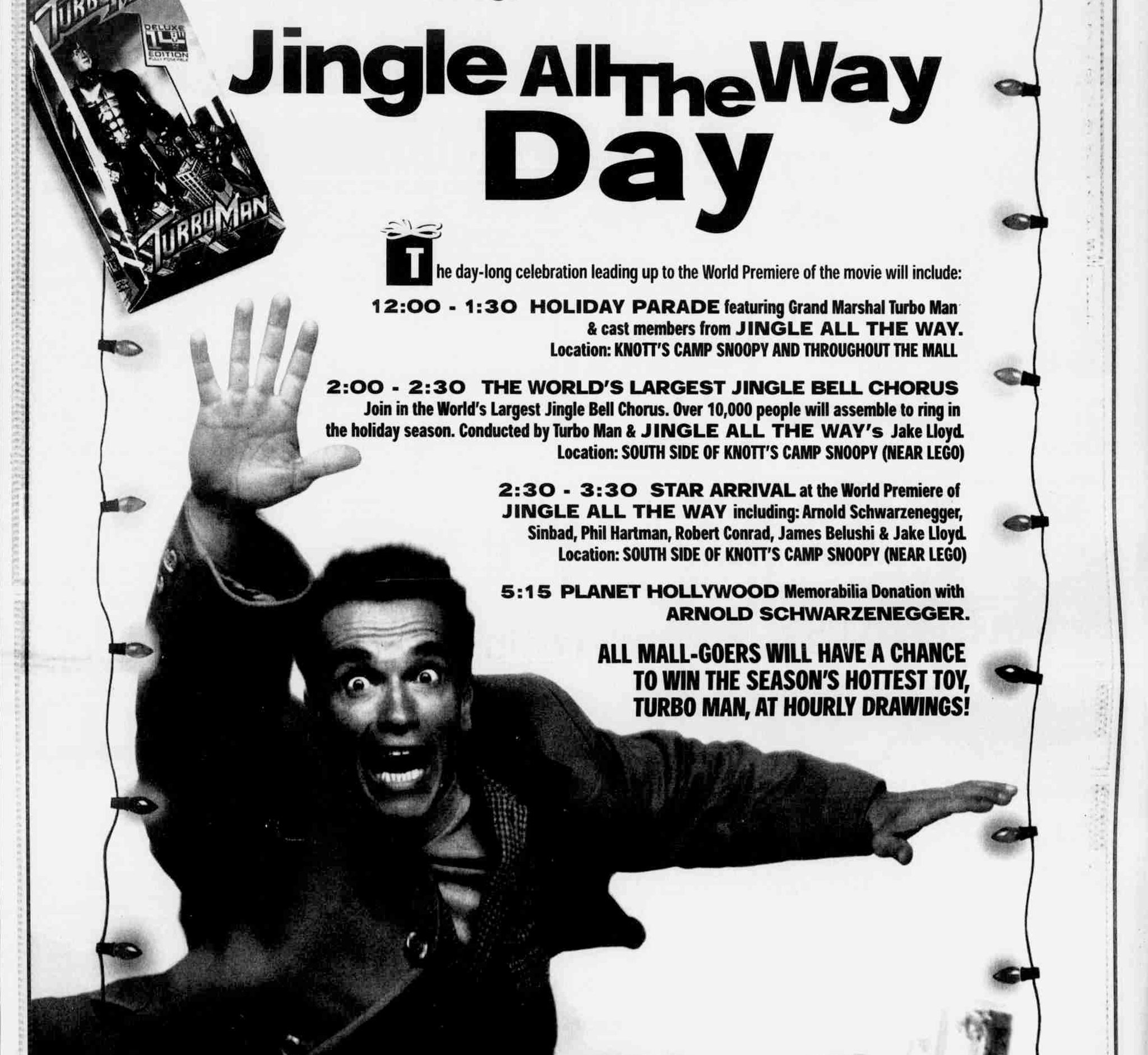 Arnold Schwarzenegger Jingle All The Way