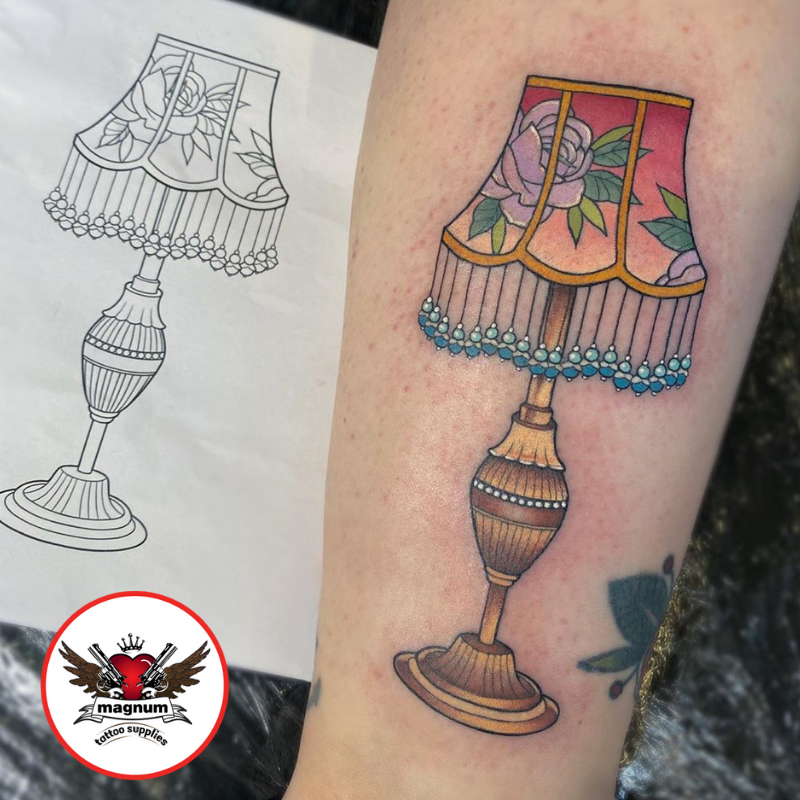 Vintage Lamp Tattoos Tiffany Lamp For @mollyy_thompson Thankyou So