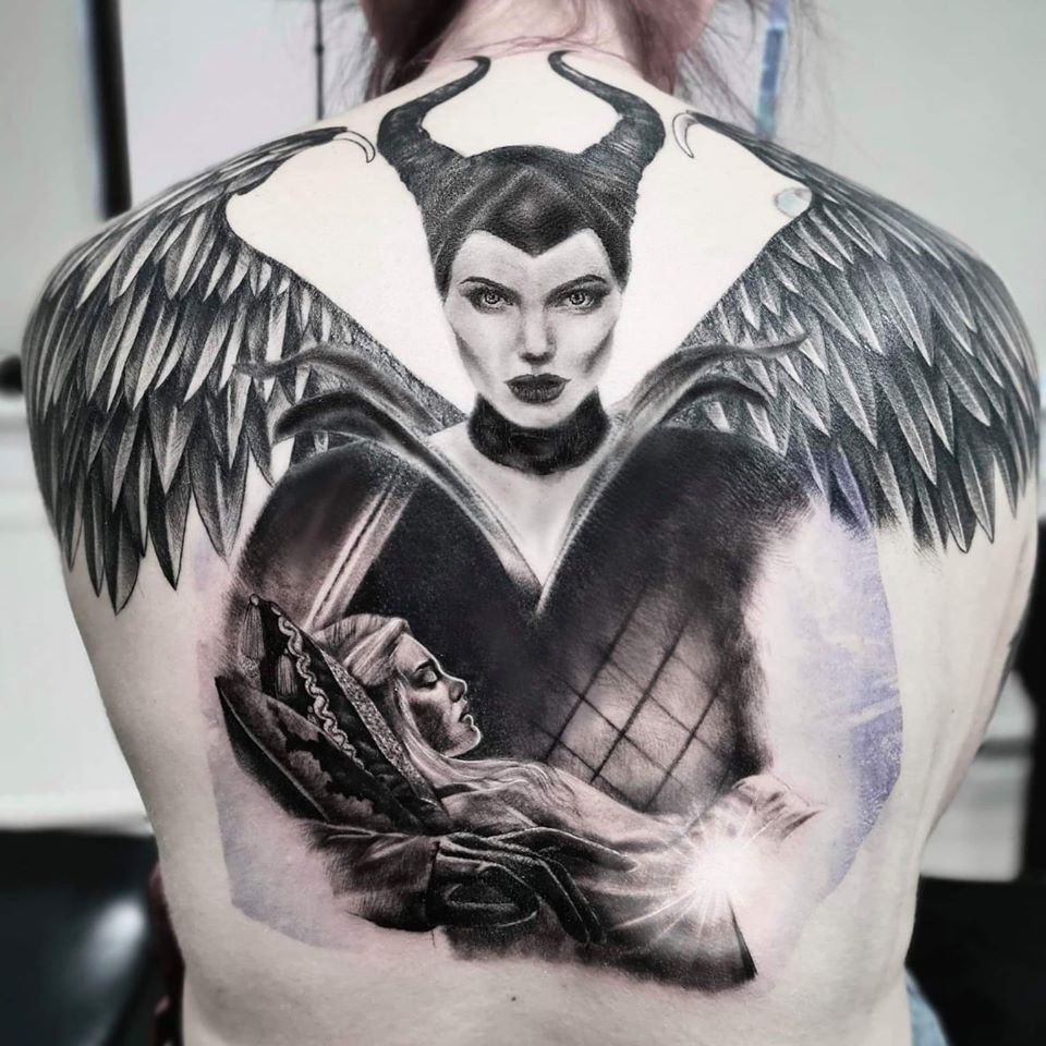 Maleficent Tattoo Designs