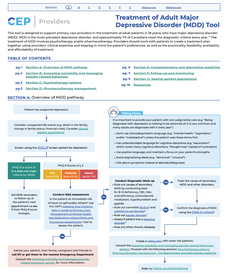 Major Depressive Disorder Treatment