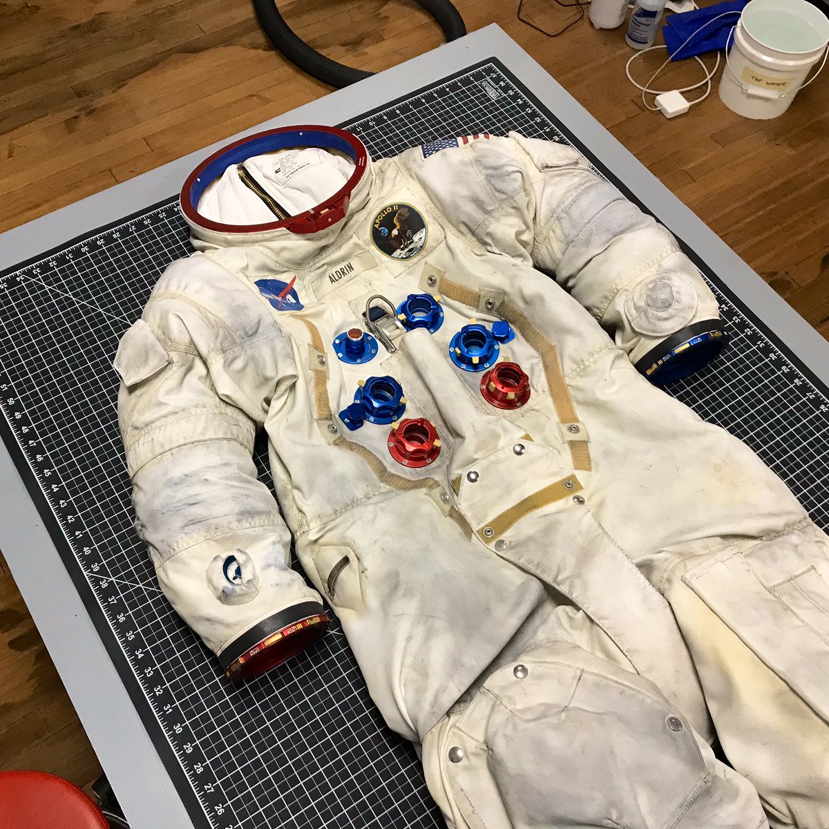 Apollo Space Suit Replicas