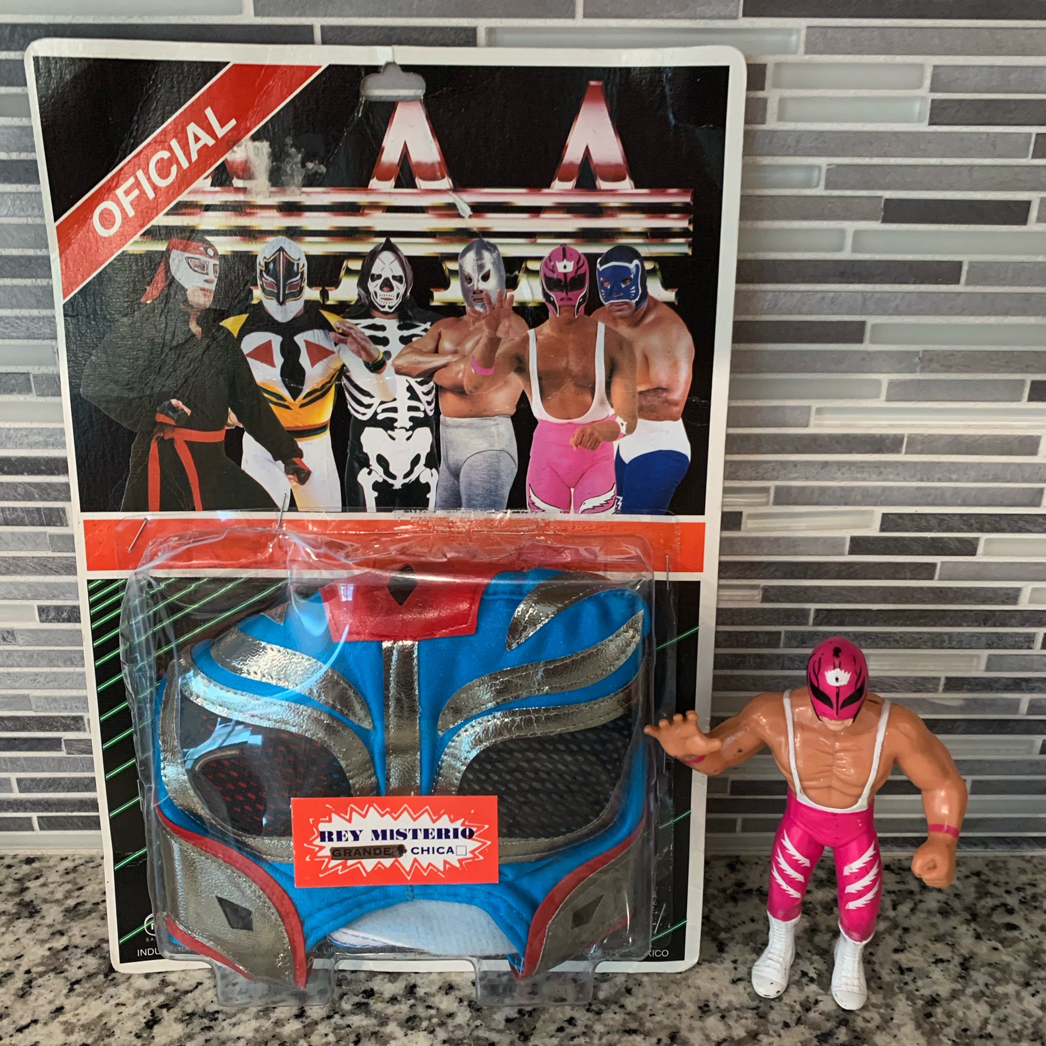 The Major Wrestling Figure Podcast on X AAA Kelian reymysterio figure.and his mask Scratchthatfigureitch https t ckHl734nEb X
