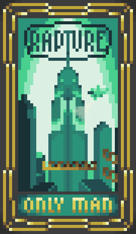 Bioshock Minecraft Pixel Art