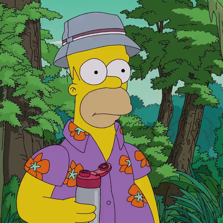 The Simpsons Smoking Weed