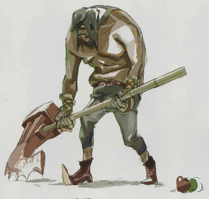 Resident Evil Executioner Drawing