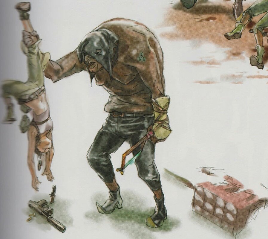 Resident Evil Executioner Drawing