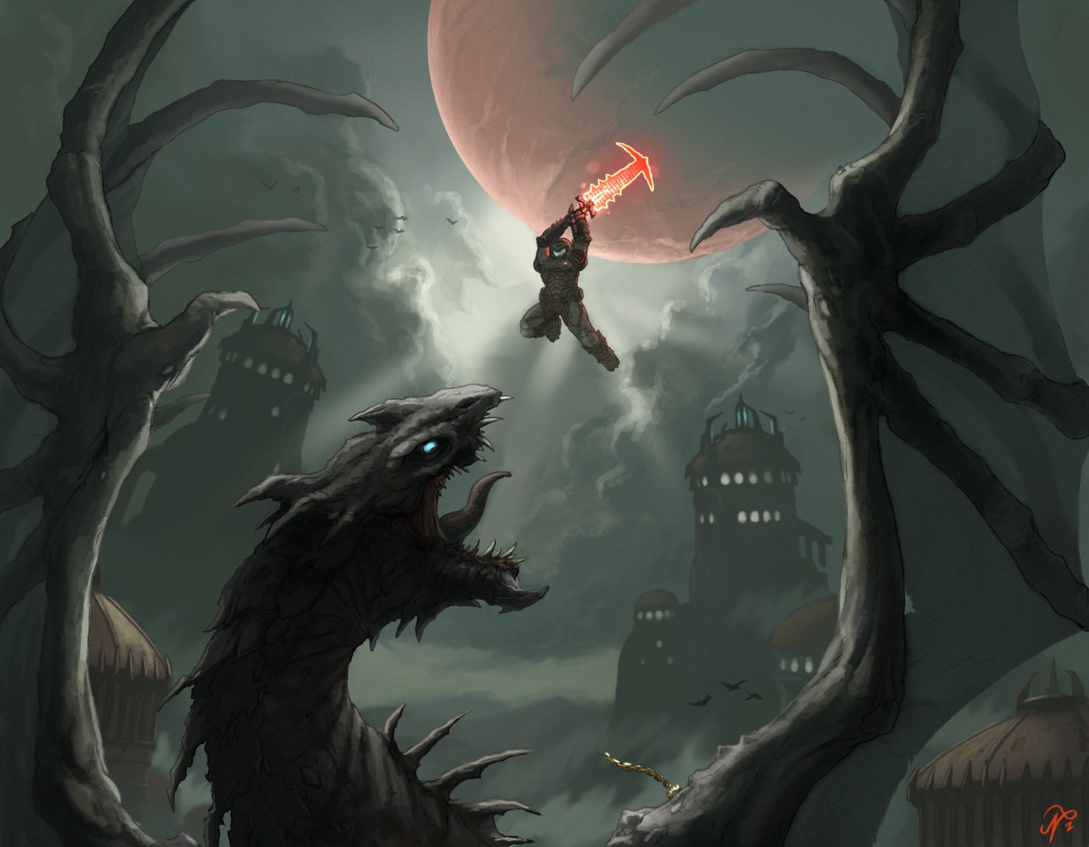 Demon Vs Dragon