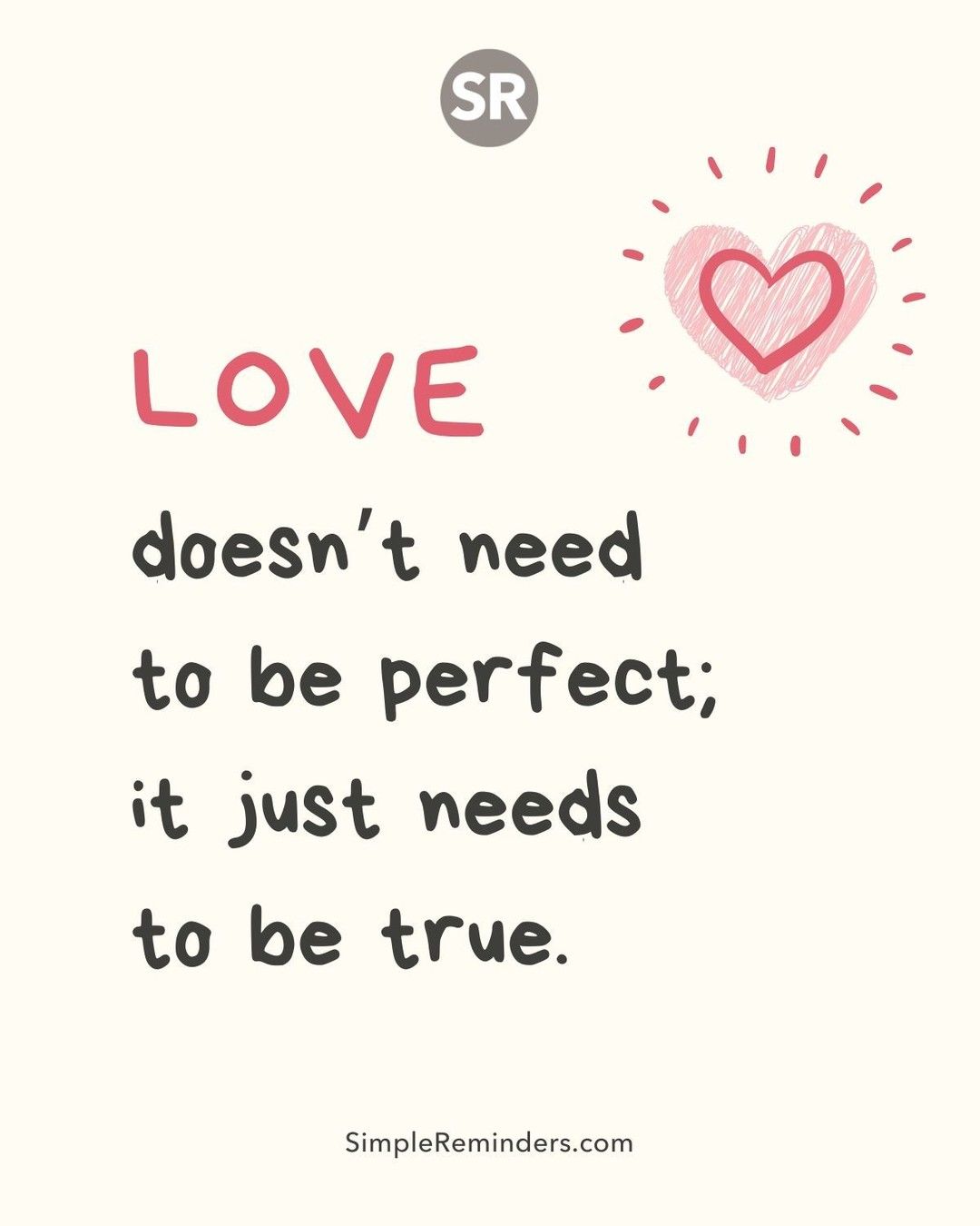 Your So Perfect Quotes Love Isn't Perfect Quote - Love isn't finding a ...