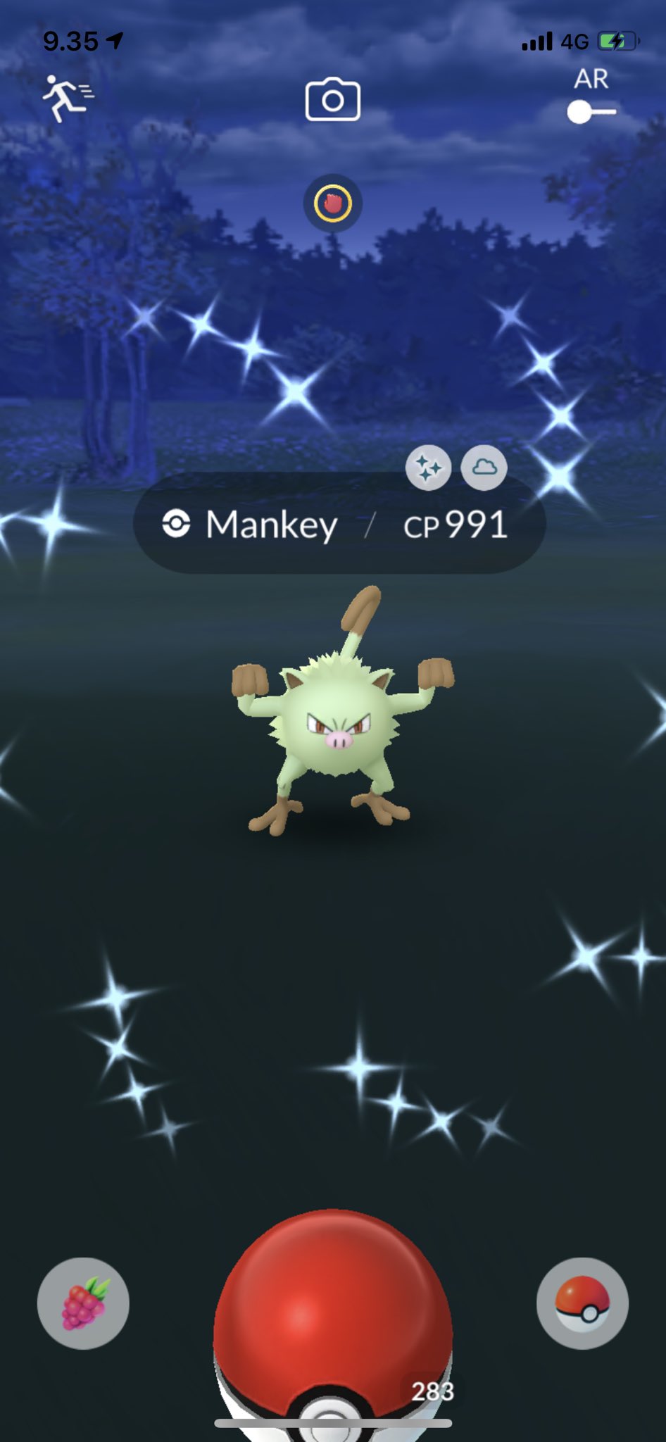 Shiny Mankey