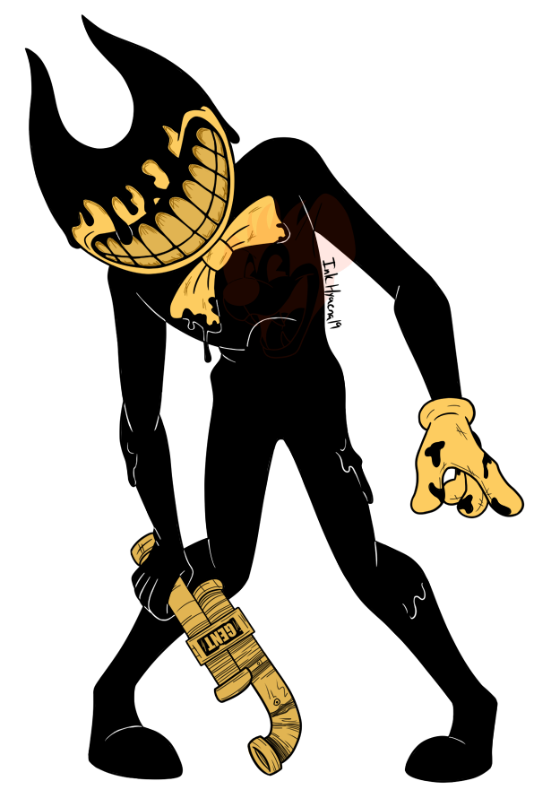 Ink Bendy (BATDR,128x128) Minecraft Skin