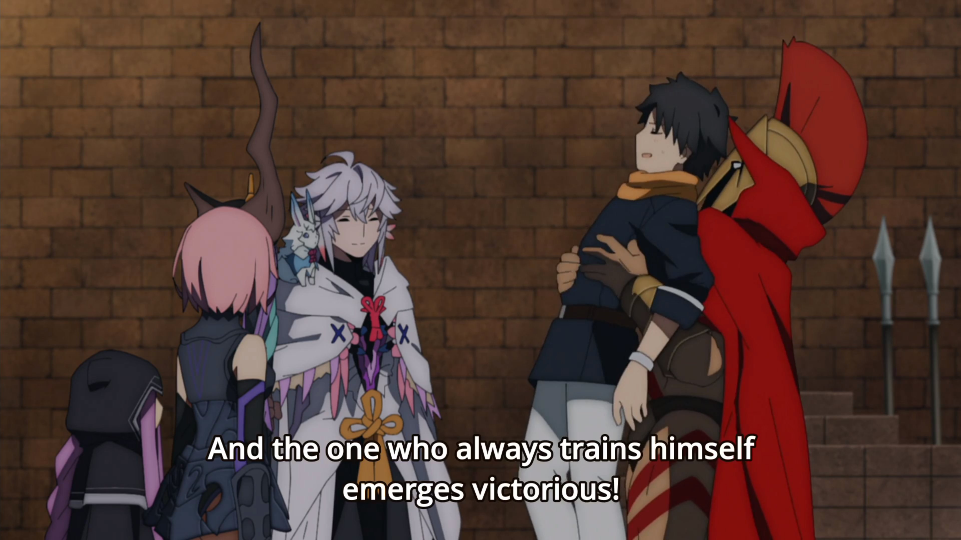 Yume on Twitter: "Fate/Grand Order:Babylonia Ep7 Even though Merlin says that this is all a act ...