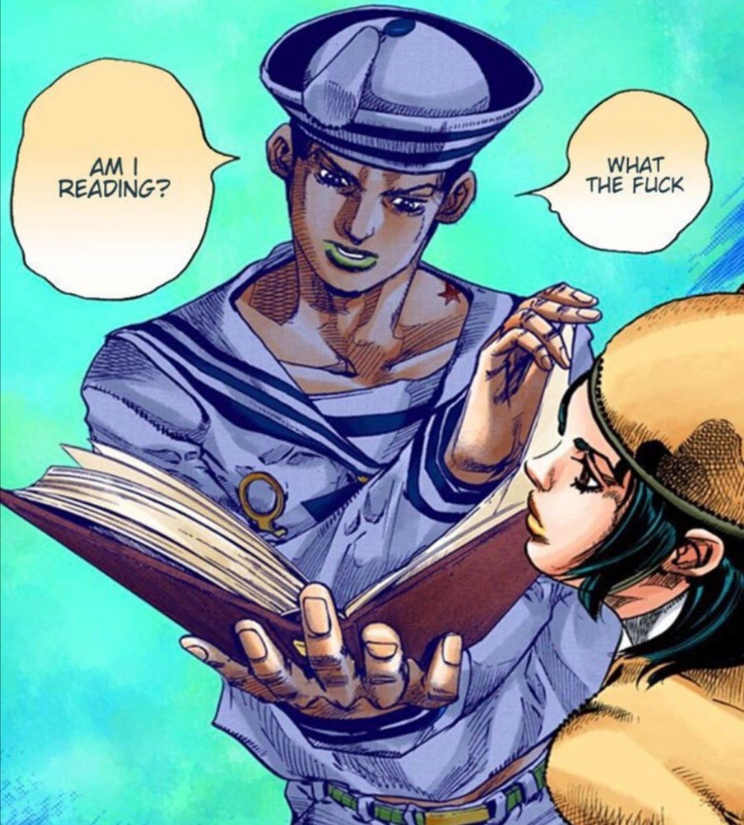 「NO CONTEXT JOJO 」Daily JoJoの漫画