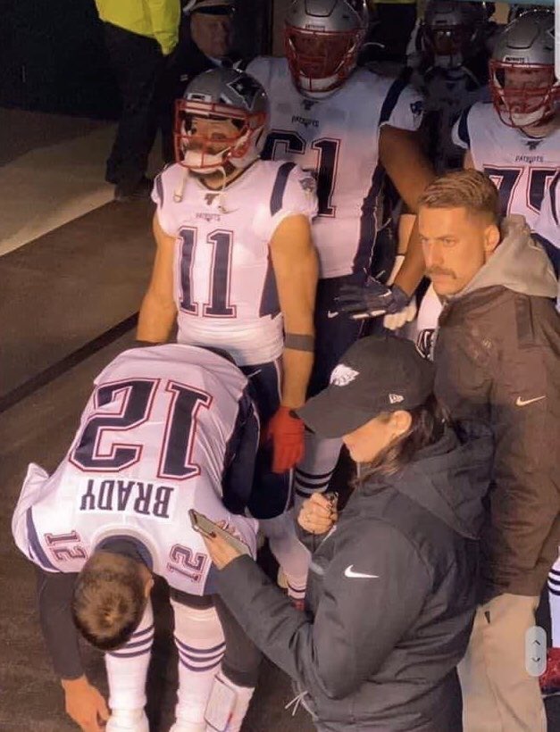 Tom Brady played both QB and wide receiver today! | NFL Memes | Scoopnest