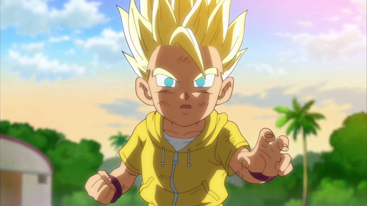 Kid Trunks Super Saiyan