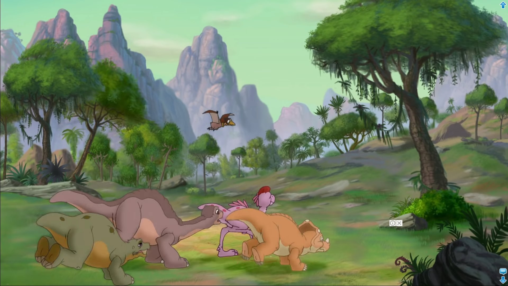 The Land Before Time Red Claw Thud And Screech