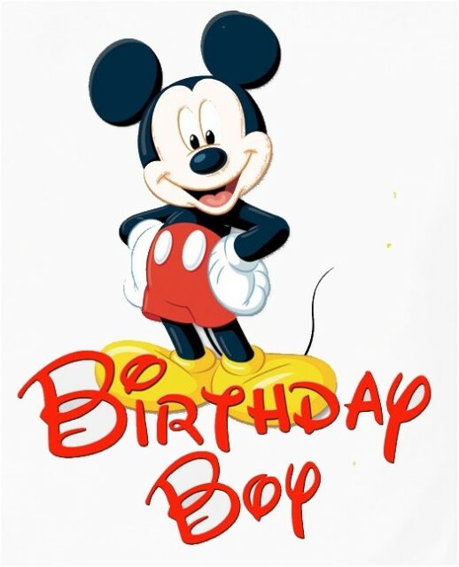 Mickey Mouse Birthday Pictures Clip Art