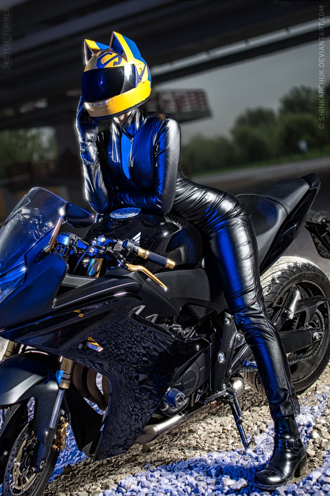 Durarara Celty Bike