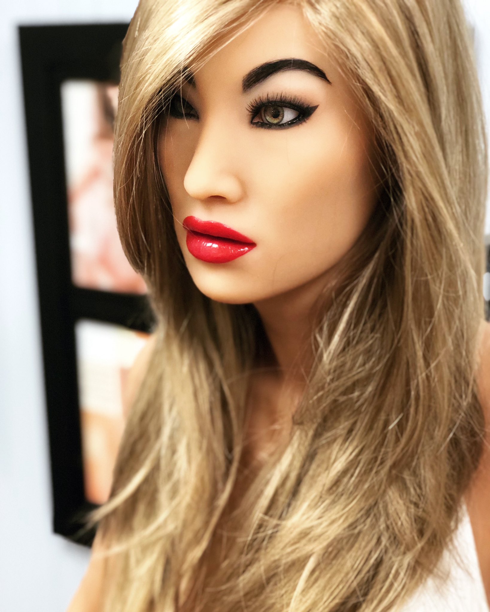 RealDoll on Twitter: "Asa Akira in a Tanya wig! What do you think? I’m digging it, do you think ...