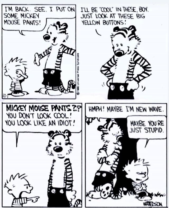 Cartoon Calvin And Hobbes Birthday