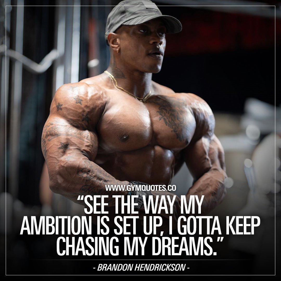 Bodybuilding Dream Quotes
