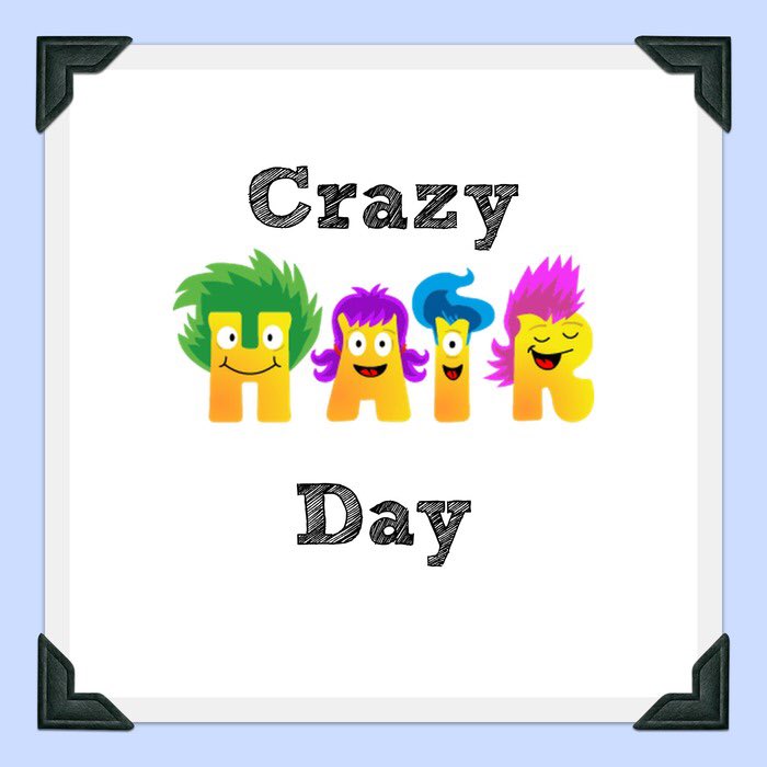 Crazy Hair Day Poster