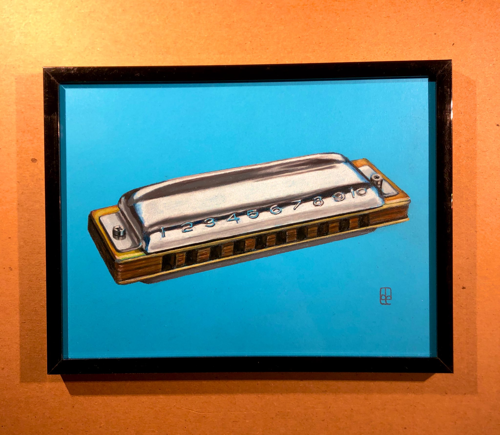 Blues Harmonica Art