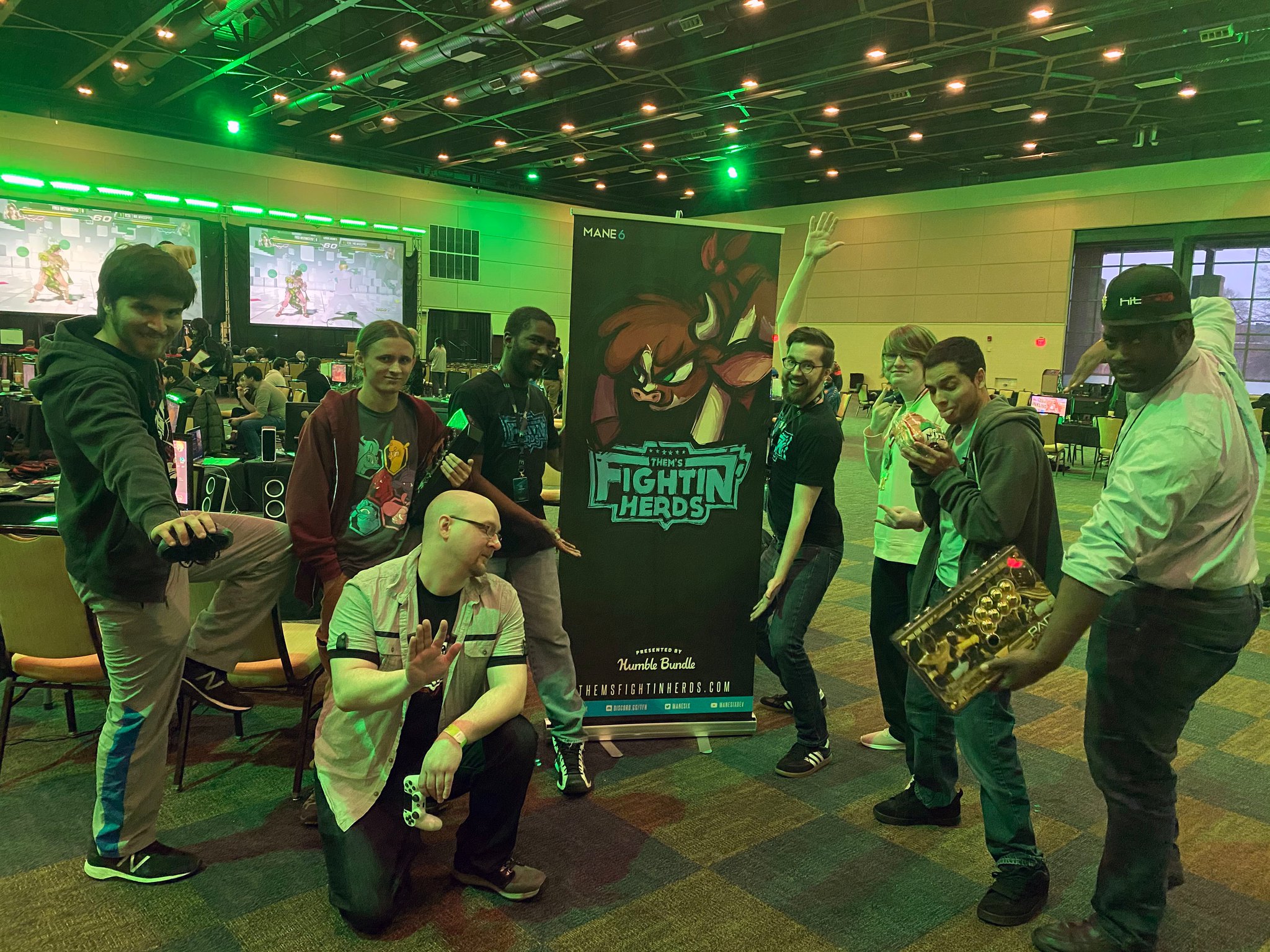 Mane6 Dev Team (TFH Official) @ Combo Breaker on Twitter: "NEC20 with @BigEgaming was a ton of ...