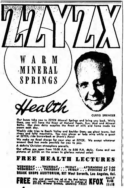 Curtis Howe Springer