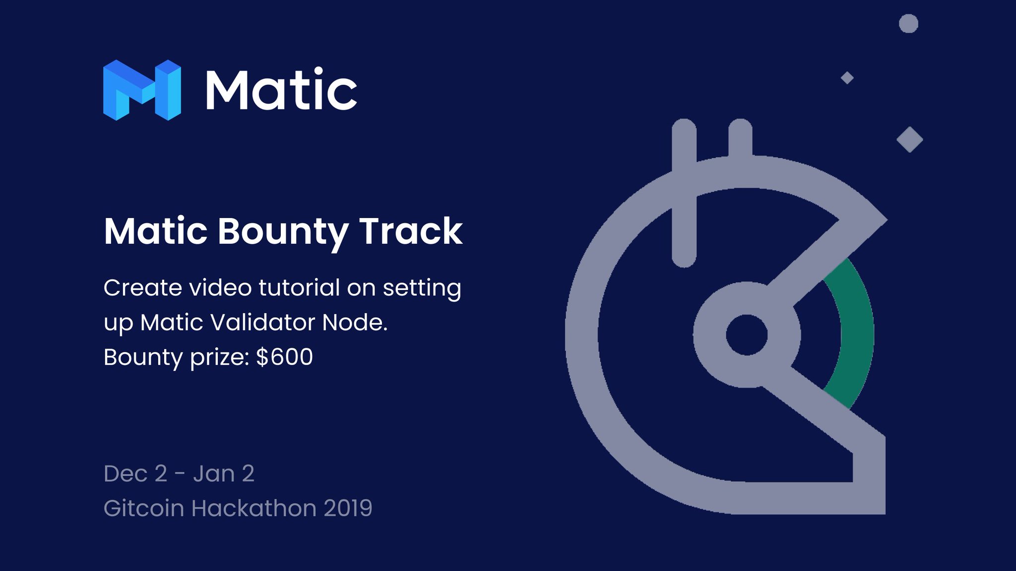 Polygon - MATIC 💜 on Twitter: "Matic Network will be offering a bounty track for the final ...