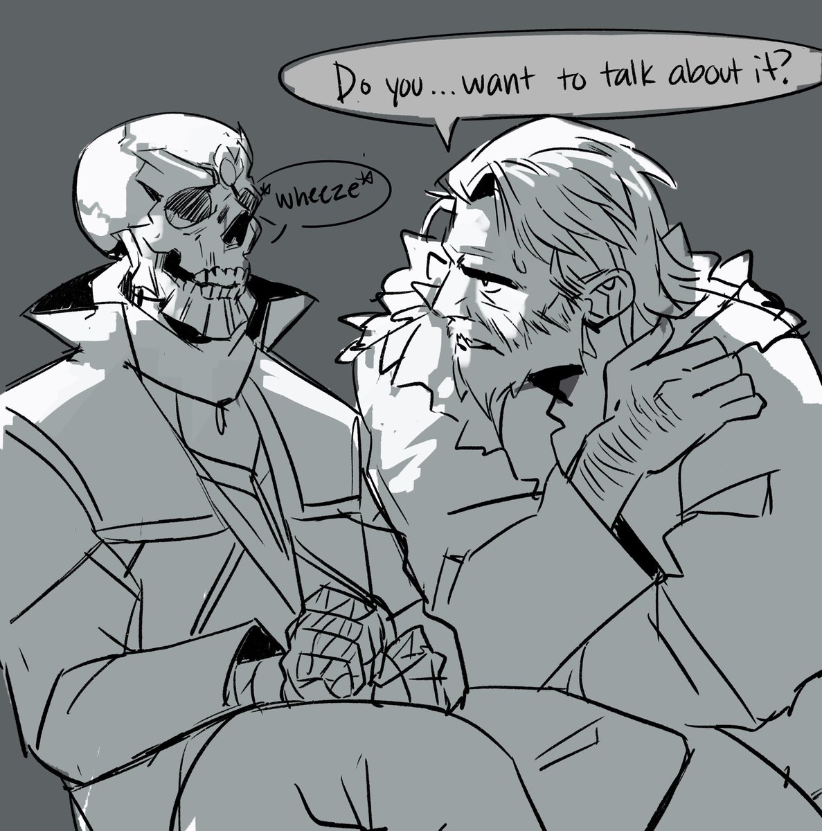 「my other ship besides sebille/lohse. is this. 」Caseyの漫画