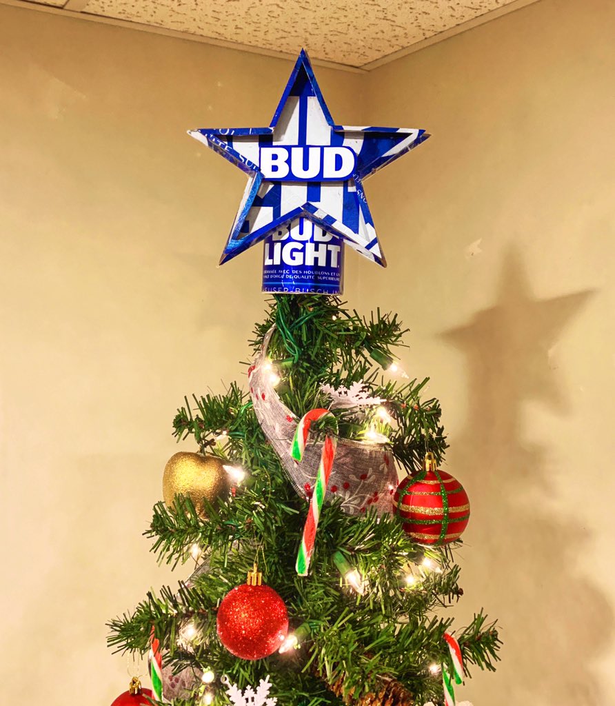 Budweiser Christmas Tree