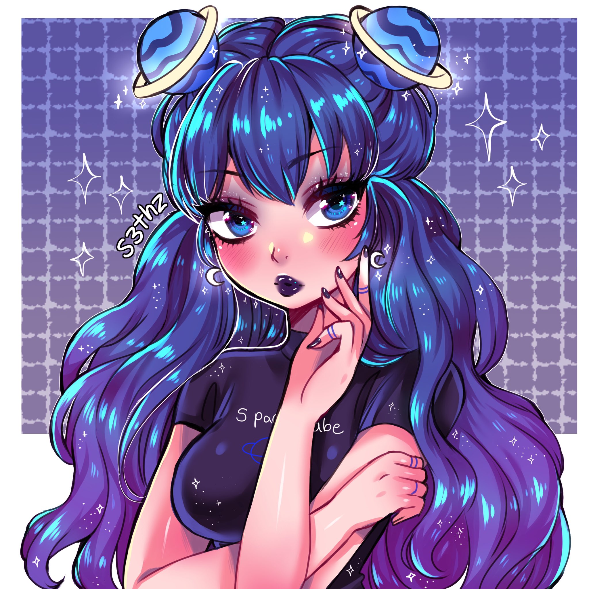 How To Draw Space Buns Draw Cartoon Style