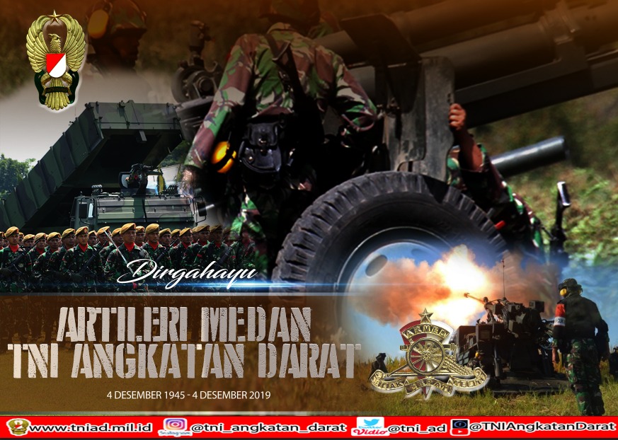 Tni Ad On Twitter Dirgahayu Artileri Medan Tni Angkatan Darat ㅤㅤㅤㅤㅤㅤ