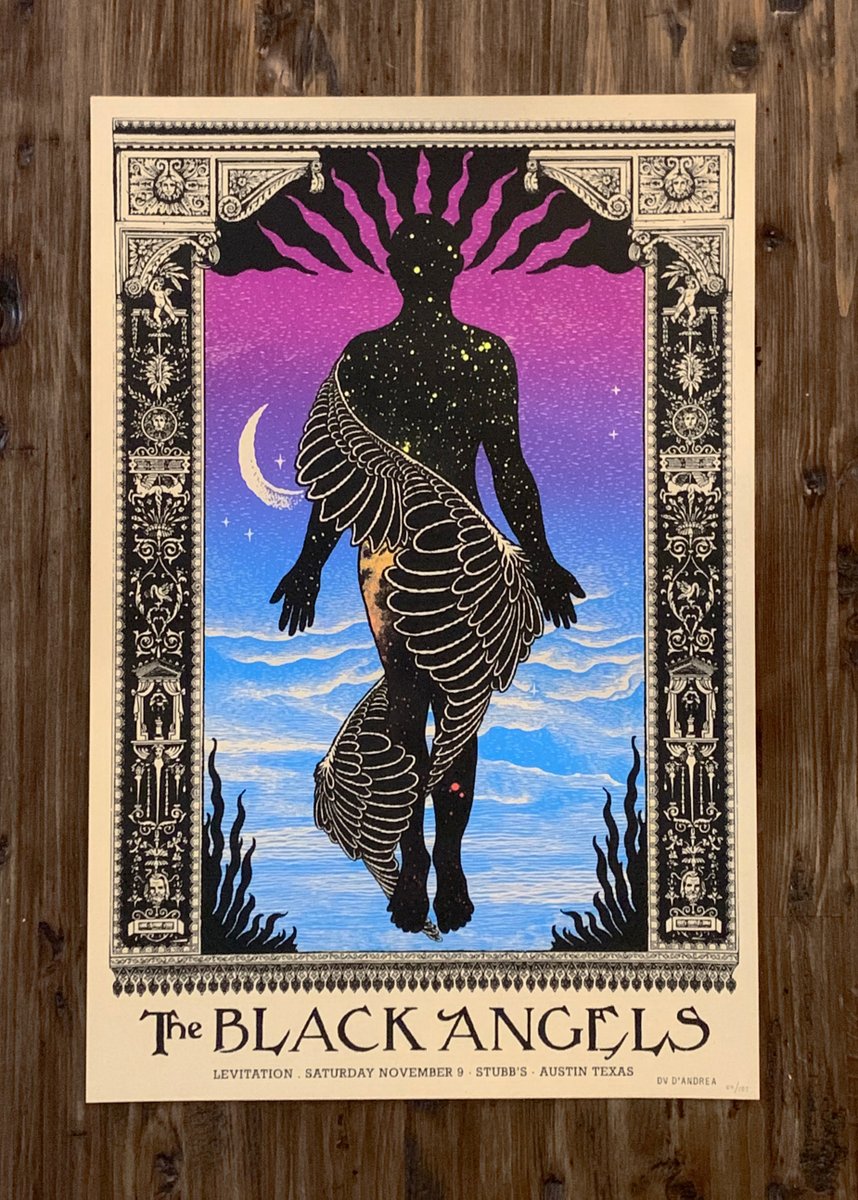 Black Angels Band Art