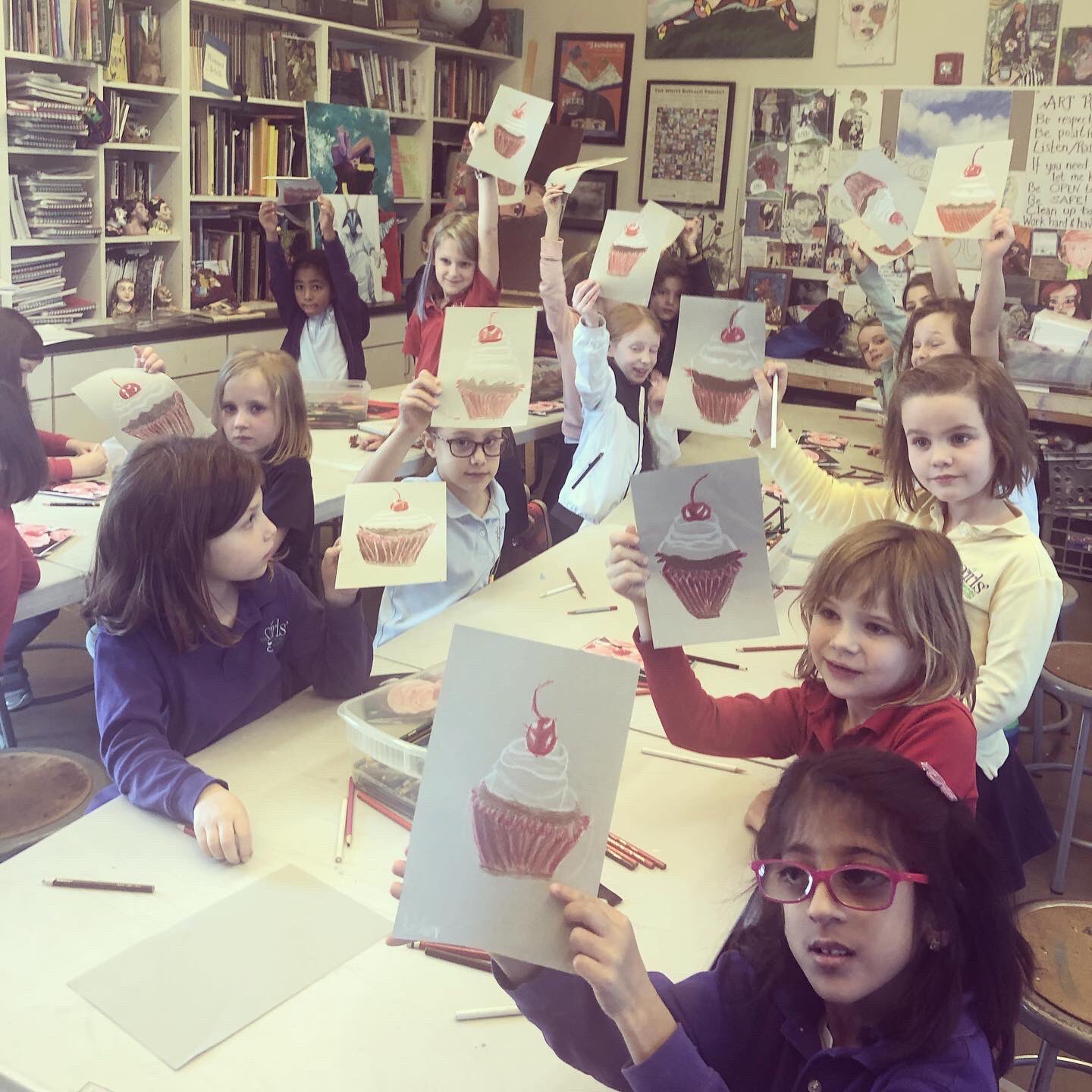 The Girls' School on Twitter: "1st grade creating some very delicious ...