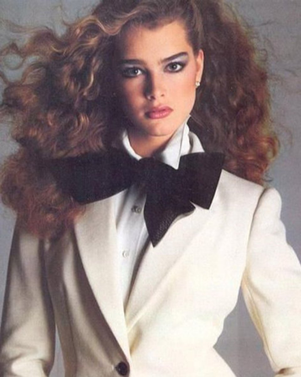 Brooke Shields Curly Hair