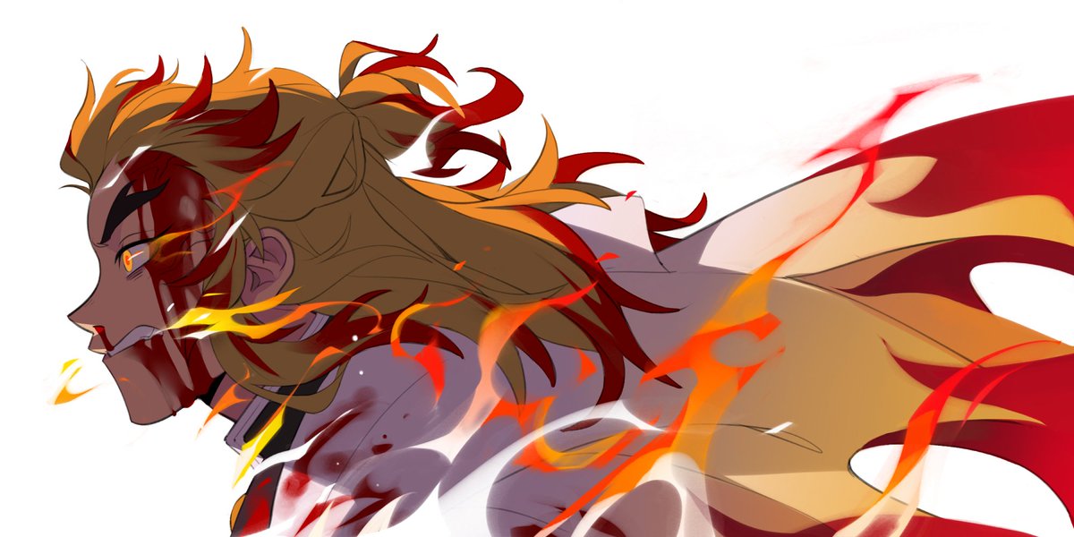 「#kimetsunoyaiba angry Rengoku 」|ninterbitのイラスト